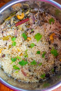 Bagara Rice (Instant pot & stove top) - Simplefreshnyum